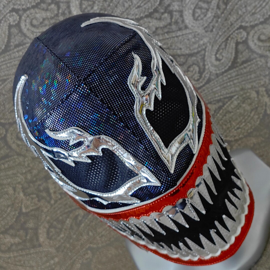 Hand Made Villain Wrestling Mask Luchador Costume Wrestler Lucha Libre ...