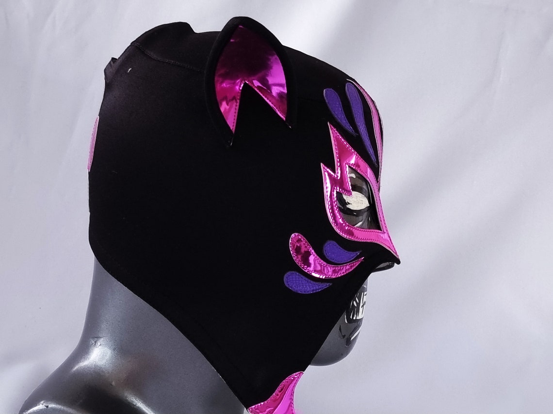 CAT Mask Wrestling Mask Luchador Costume Wrestler Lucha Libre - Etsy