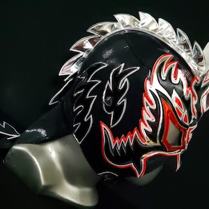 Ultimo Dragon Wrestling Mask Luchador Costume Wrestler Lucha Libre ...