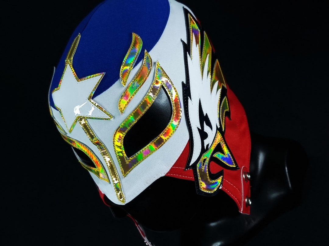 EAGLE USA Mask Wrestling Mask Luchador Costume Wrestler Lucha Libre ...
