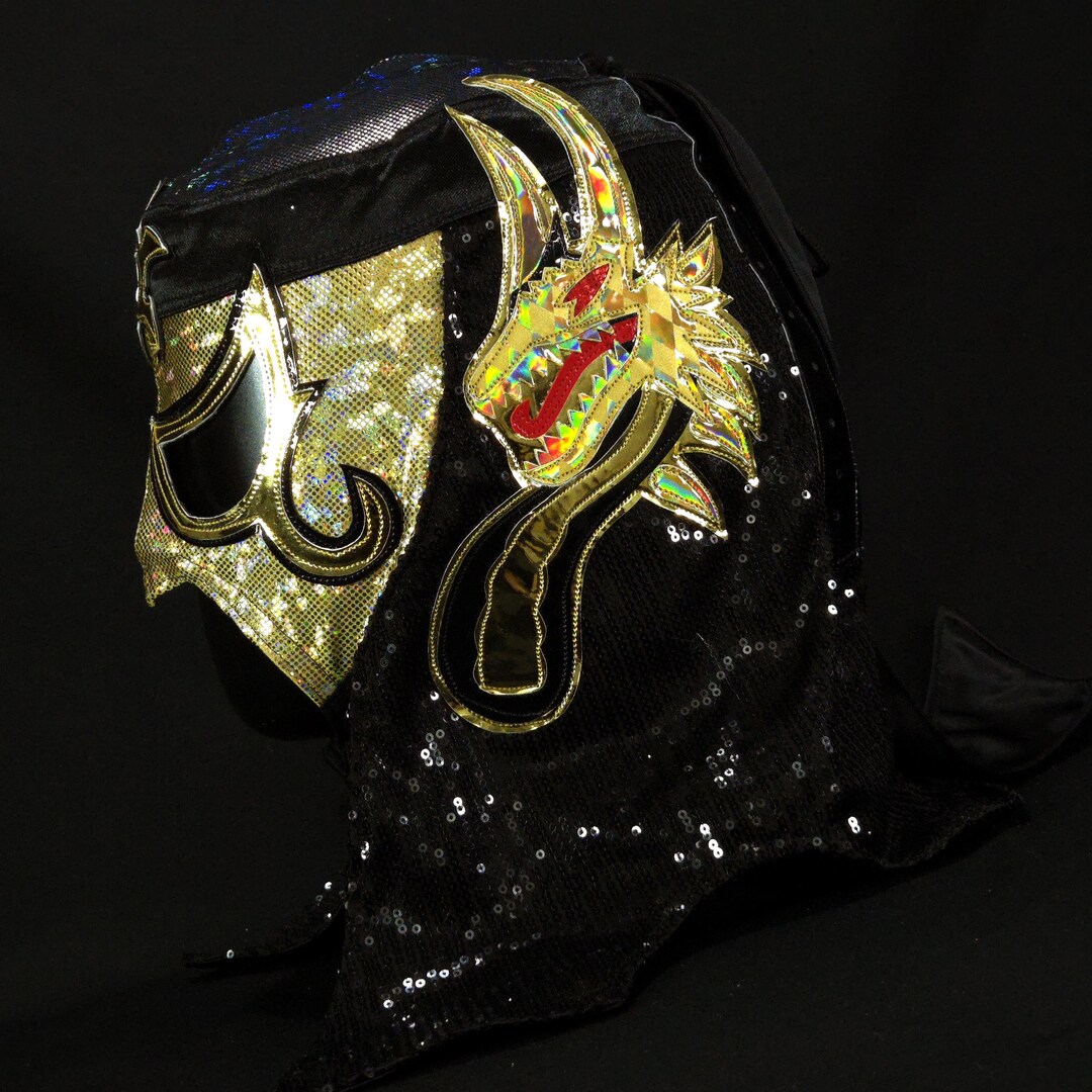 Hand Made PENTAGON Wrestling Mask Luchador Costume Wrestler Lucha Libre ...