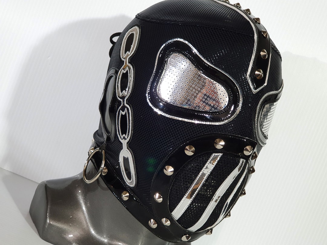 Hand Made Psycho Wrestling Mask Luchador Costume Wrestler Lucha Libre ...
