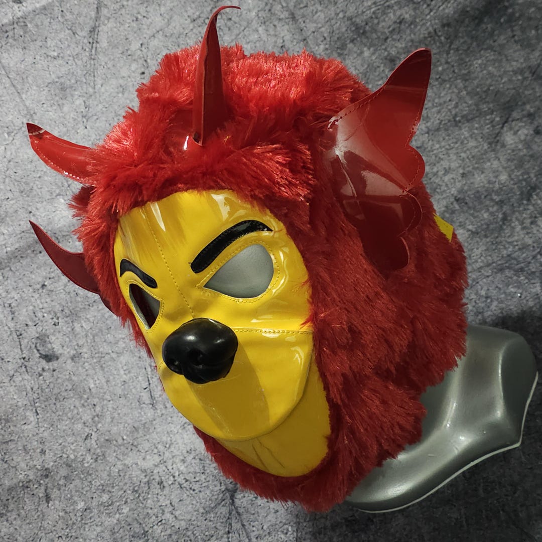 Hand Made DEVIL MONKEY Mask Wrestling Mask Luchador Costume Wrestler ...