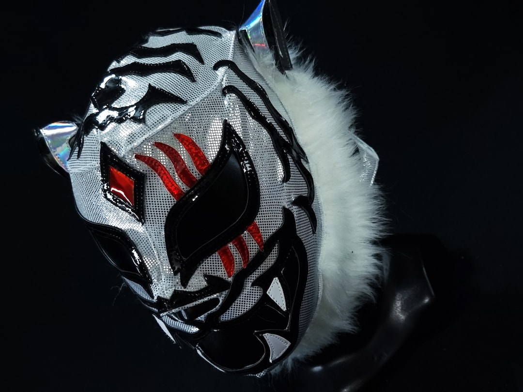 TIGER Wrestling Mask Luchador Costume Wrestler Lucha Libre - Etsy