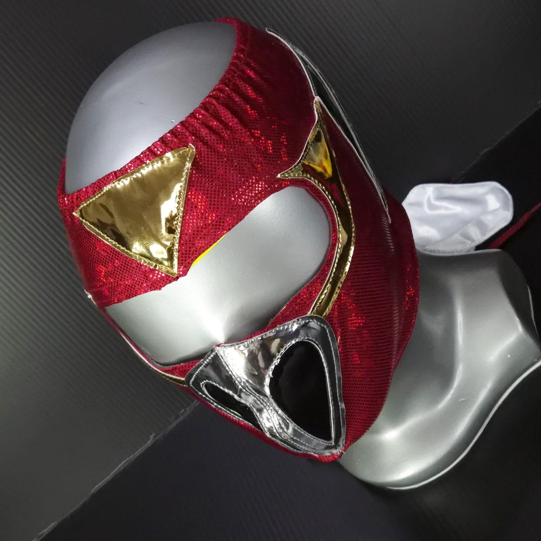 Hand Made Ninja Mask Wrestling Mask Luchador Costume Wrestler Lucha ...