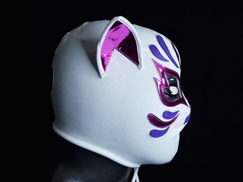 CAT Wrestling Mask Luchador Costume Wrestler Lucha Libre - Etsy