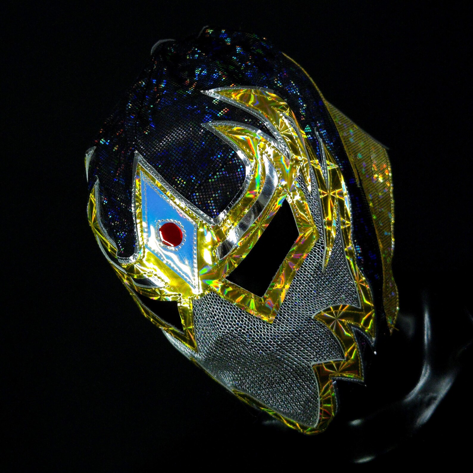 Hand Made NINJA Wrestling Mask Luchador Costume Wrestler Lucha Libre ...