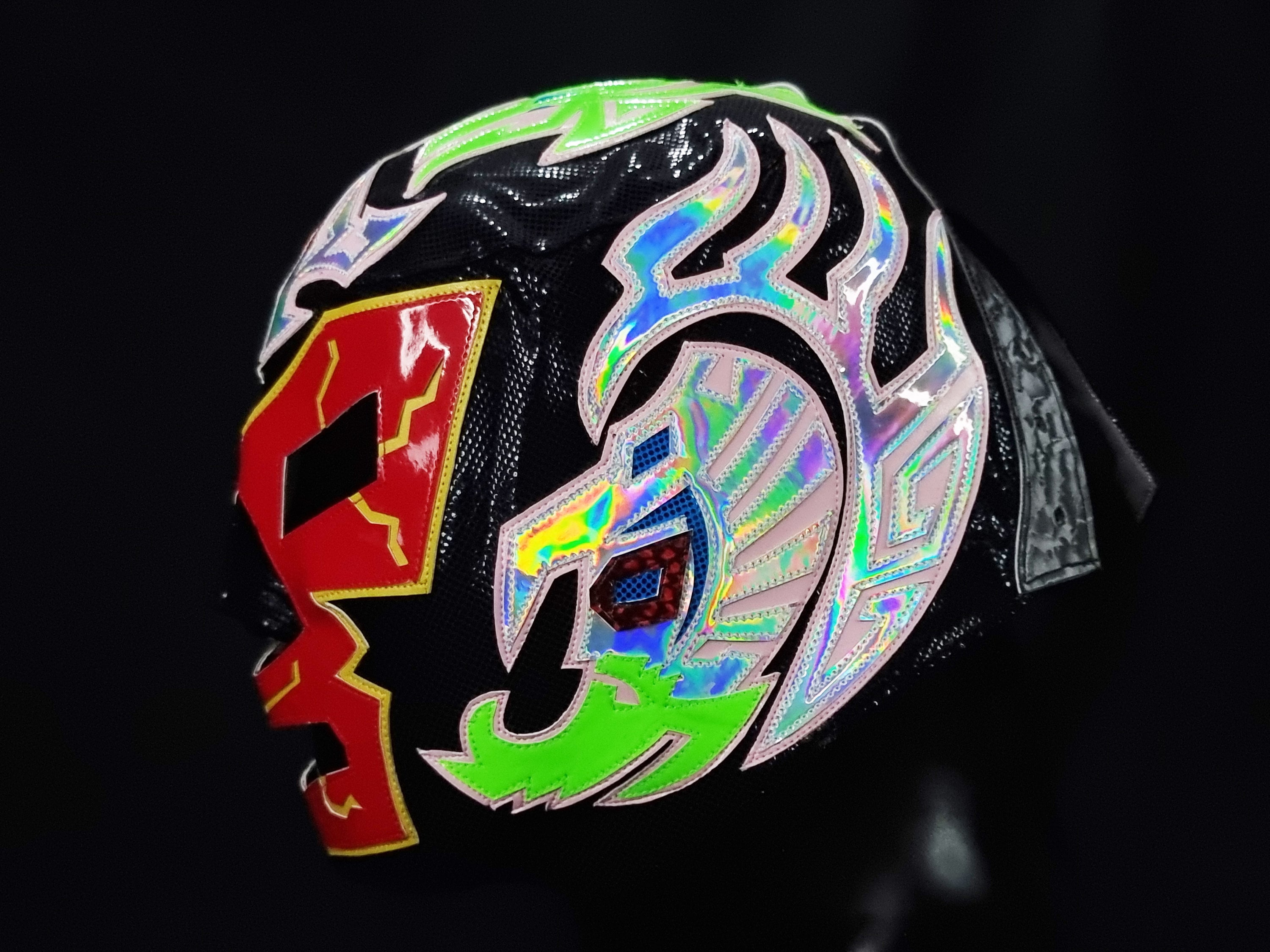 Hand Made AZTEK MASK Wrestling Mask Luchador Costume Wrestler Lucha ...