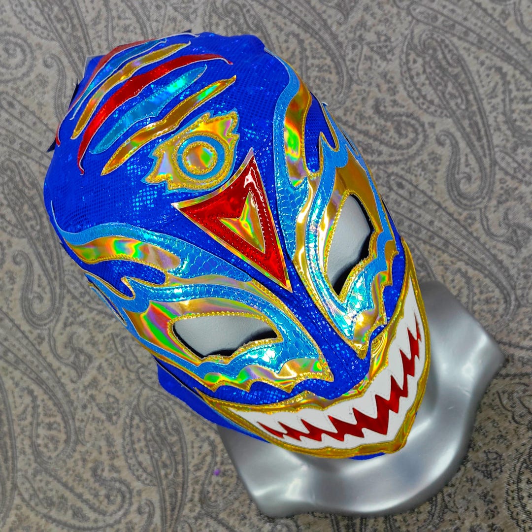 Hand Made Shark Mask Wrestling Mask Luchador Costume Wrestler Lucha ...