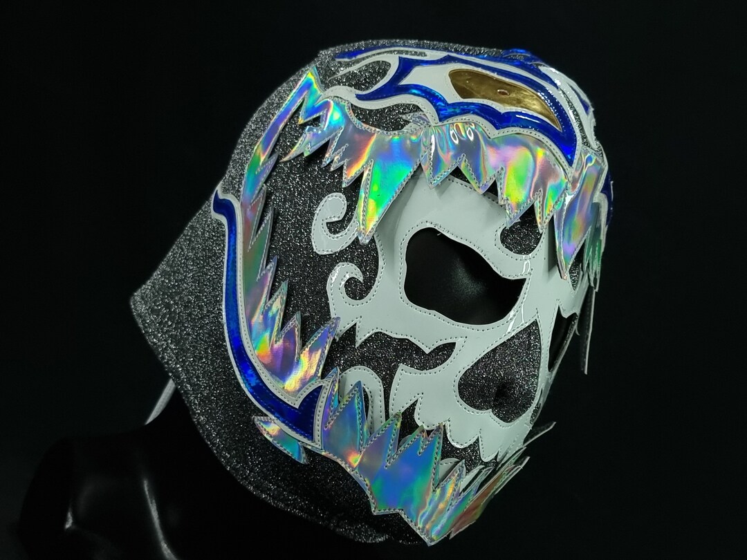 Hand Made TITAN Mask Wrestling Mask Luchador Costume Wrestler Lucha ...