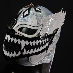 DRAGON Wrestling Mask Luchador Costume Wrestler Lucha Libre Mexican ...