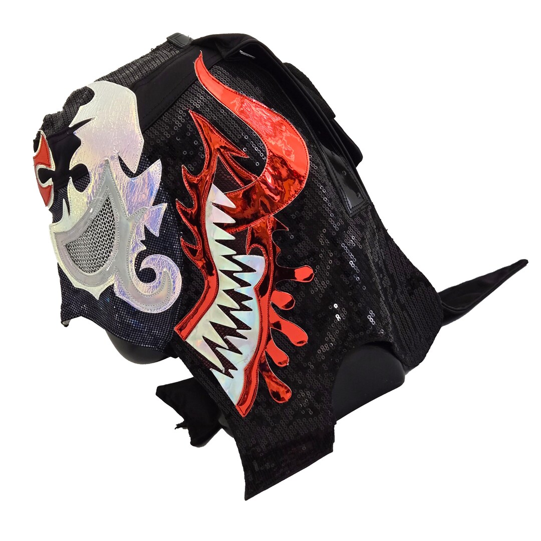 Hand Made VENOM MASK Wrestling Mask Luchador Costume Wrestler Lucha ...