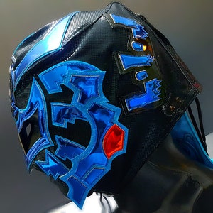 BUSHI MASK Wrestling Mask Luchador Costume Wrestler Lucha | Etsy