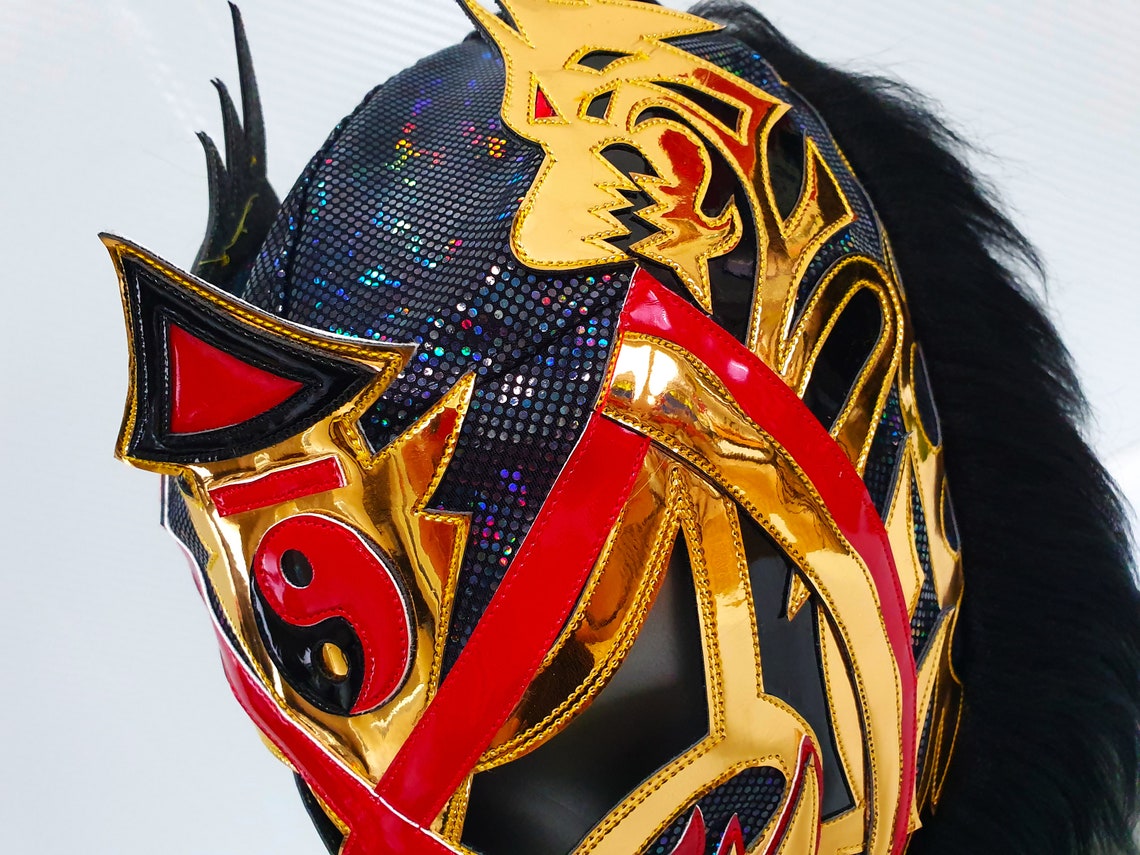 DRAGON Wrestling Mask Luchador Costume Wrestler Lucha Libre | Etsy