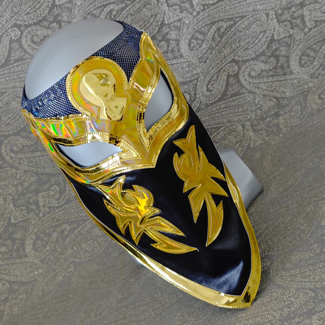 Hand Made BANDIT Wrestling Mask Luchador Costume Wrestler Lucha Libre ...