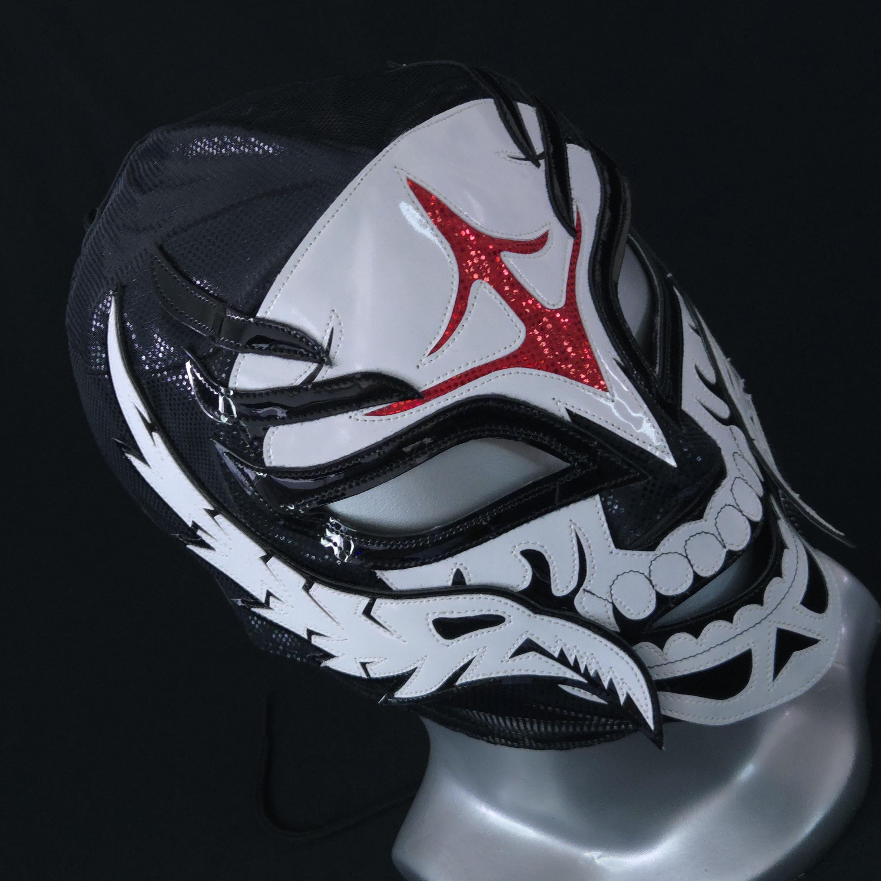 Hand Made Skull Wrestling Mask Luchador Costume Wrestler Lucha Libre ...