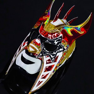 Hand Made HYSTERIA MASK Wrestling Mask Luchador Costume Wrestler Lucha ...