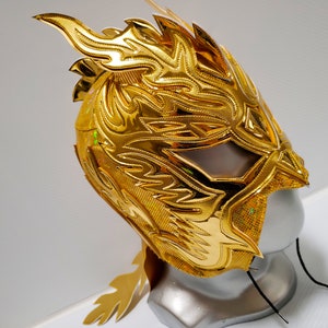 DRAGON Wrestling Mask Luchador Costume Wrestler Lucha Libre Mexican ...