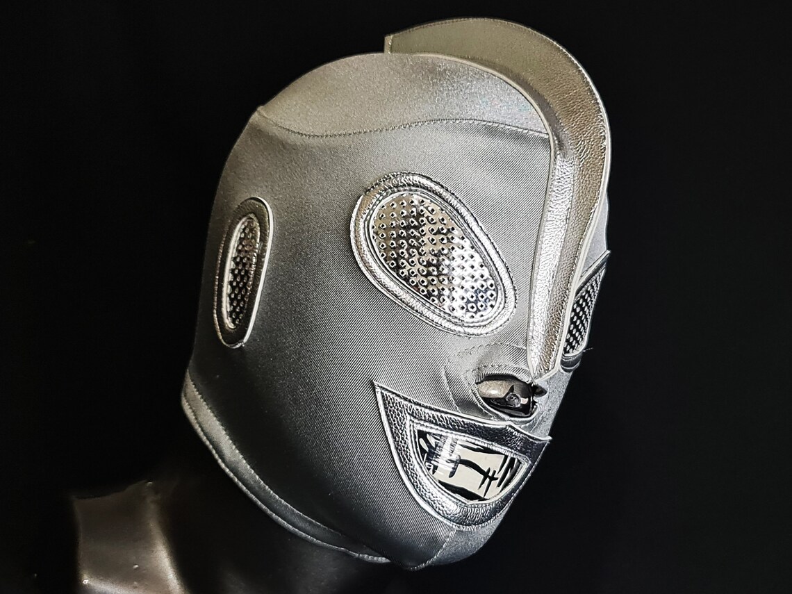 SPACEMAN RETRO Style Wrestling Mask Luchador Costume Wrestler - Etsy