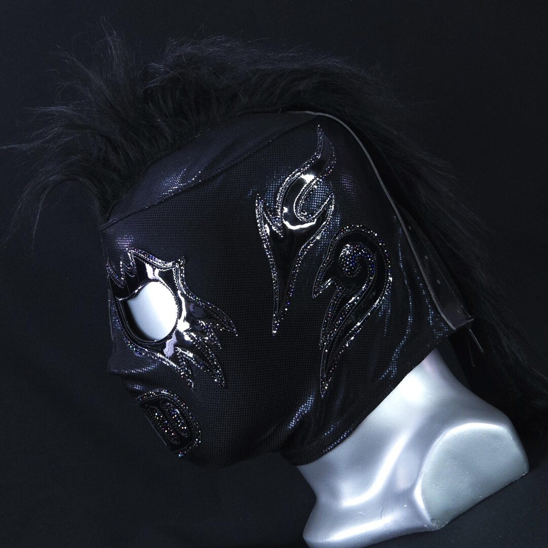 Hand Made PUNK Mask Wrestling Mask Luchador Costume Wrestler Lucha ...