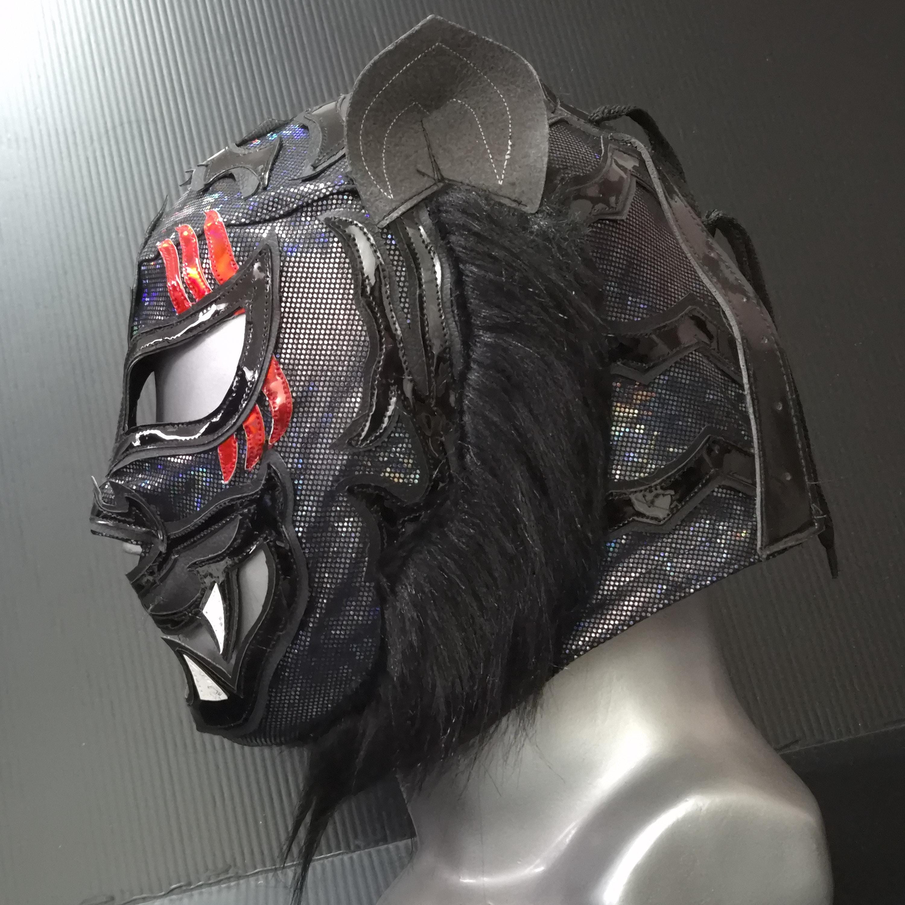 Hand Made Tiger Mask Wrestling Mask Luchador Costume Wrestler Lucha ...
