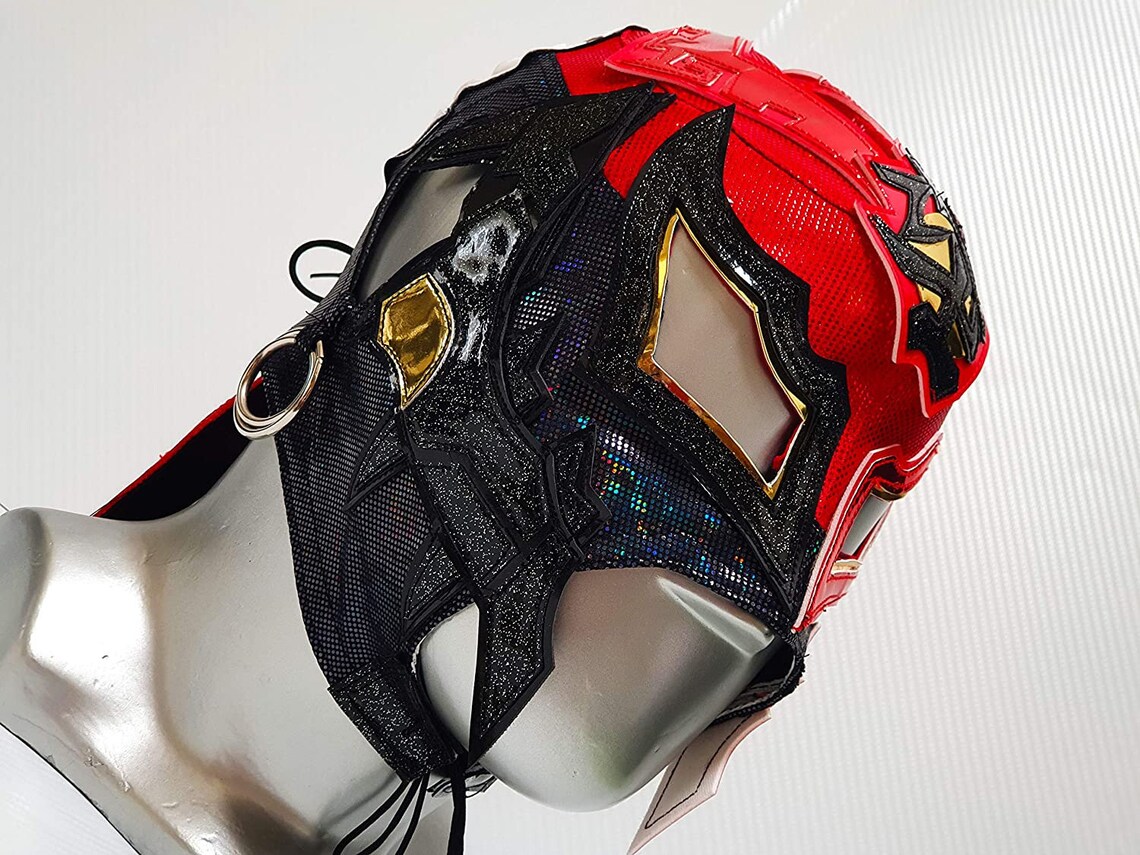 BUSHI MASK Wrestling Mask Luchador Costume Wrestler Lucha - Etsy