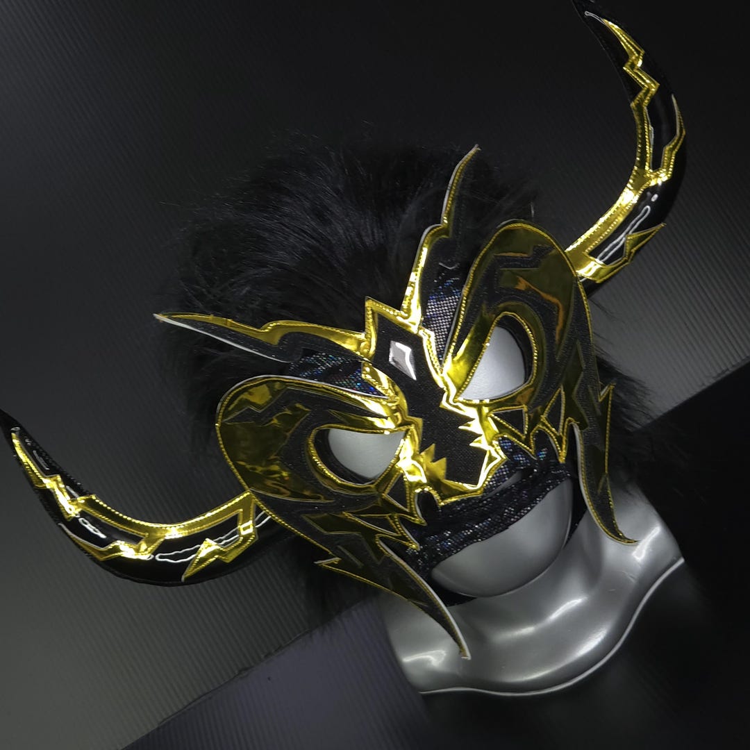 Hand Made PSYCHO Wrestling Mask Luchador Costume Wrestler Lucha Libre ...