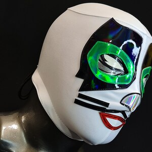 ROCKSTAR RETRO Kiss Wrestling Mask Luchador Costume Wrestler Lucha ...