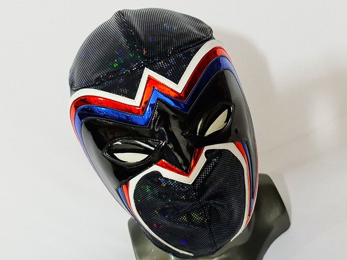 WARRIOR MASK Wrestling Mask Luchador Costume Wrestler Lucha - Etsy