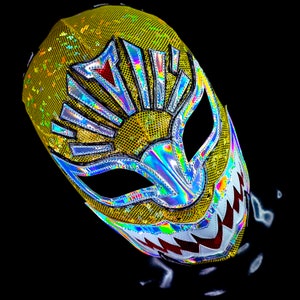 MYSTICAL MASK Wrestling Mask Luchador Costume Wrestler Lucha Libre ...