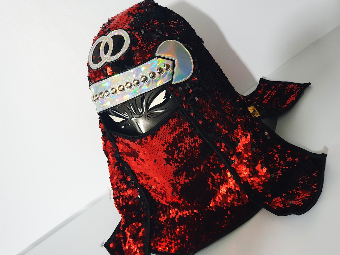 Hand Made GREAT MUTA Wrestling Mask Luchador Costume Wrestler Lucha ...