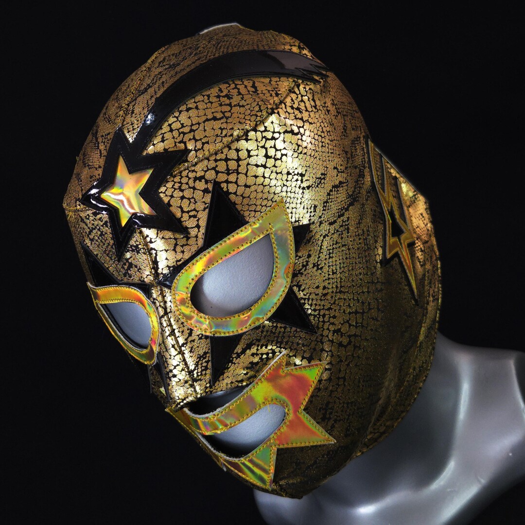 Hand Made ASTRO Mask Wrestling Mask Luchador Costume Wrestler Lucha ...