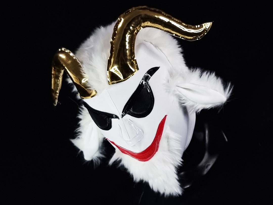 GOAT Wrestling Mask Luchador Costume Wrestler Lucha Libre Mexican Mask ...