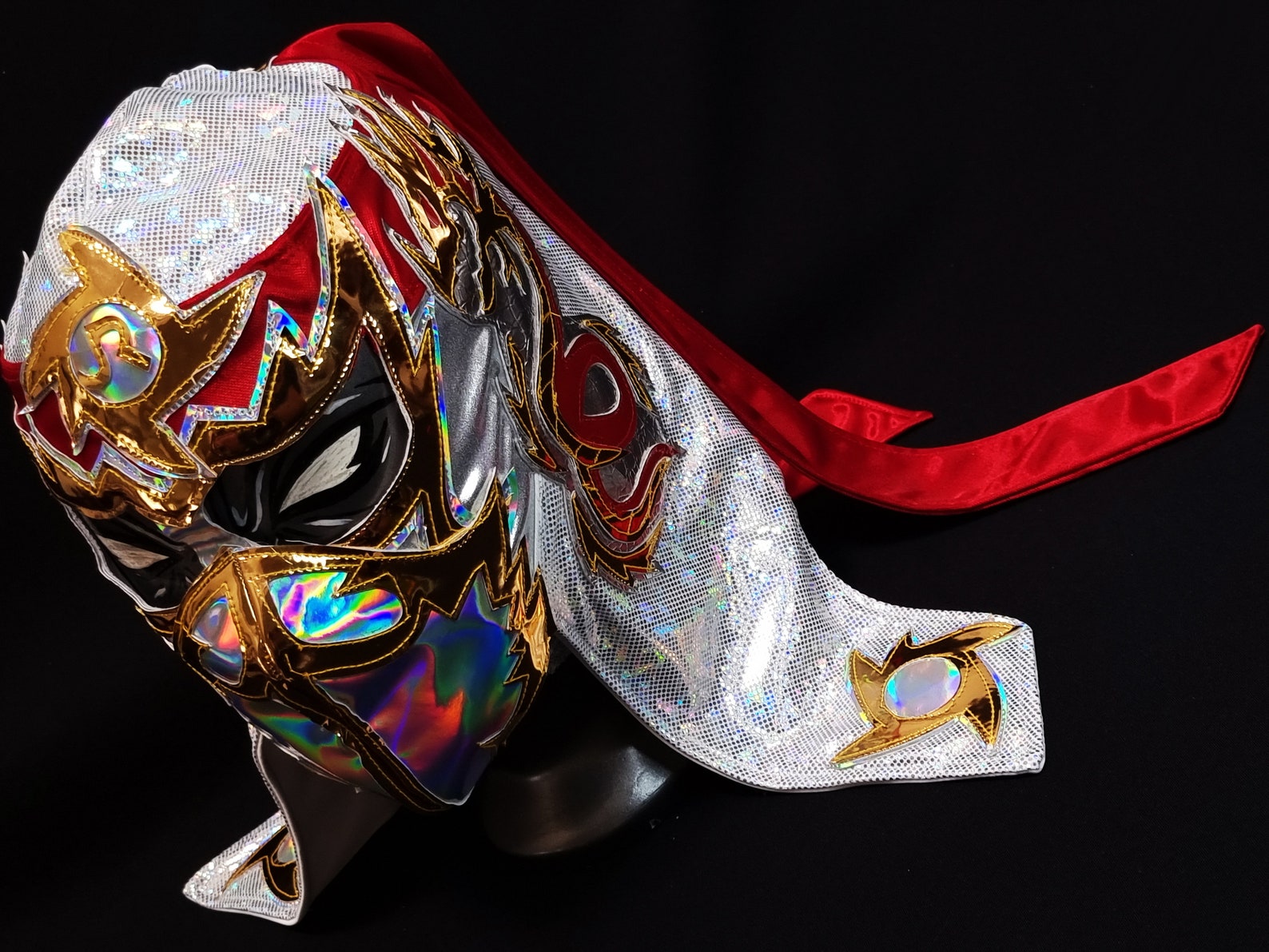 SAMURAI SHINOBI MASK Wrestling Mask Luchador Costume Wrestler - Etsy