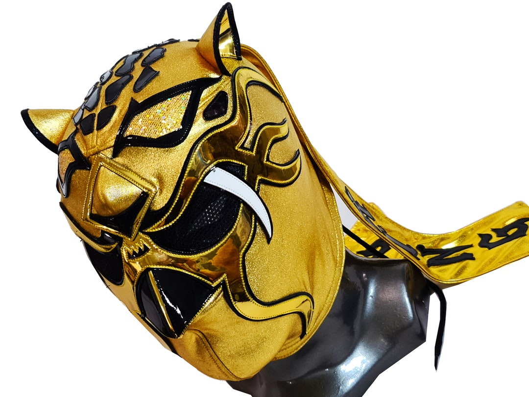 KING TIGER MASK Wrestling Mask Luchador Costume Wrestler Lucha Libre ...