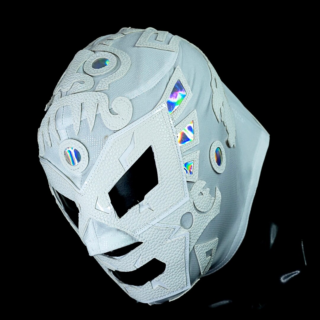 Hand Made AZTEK Wrestling Mask Luchador Costume Wrestler Lucha Libre ...