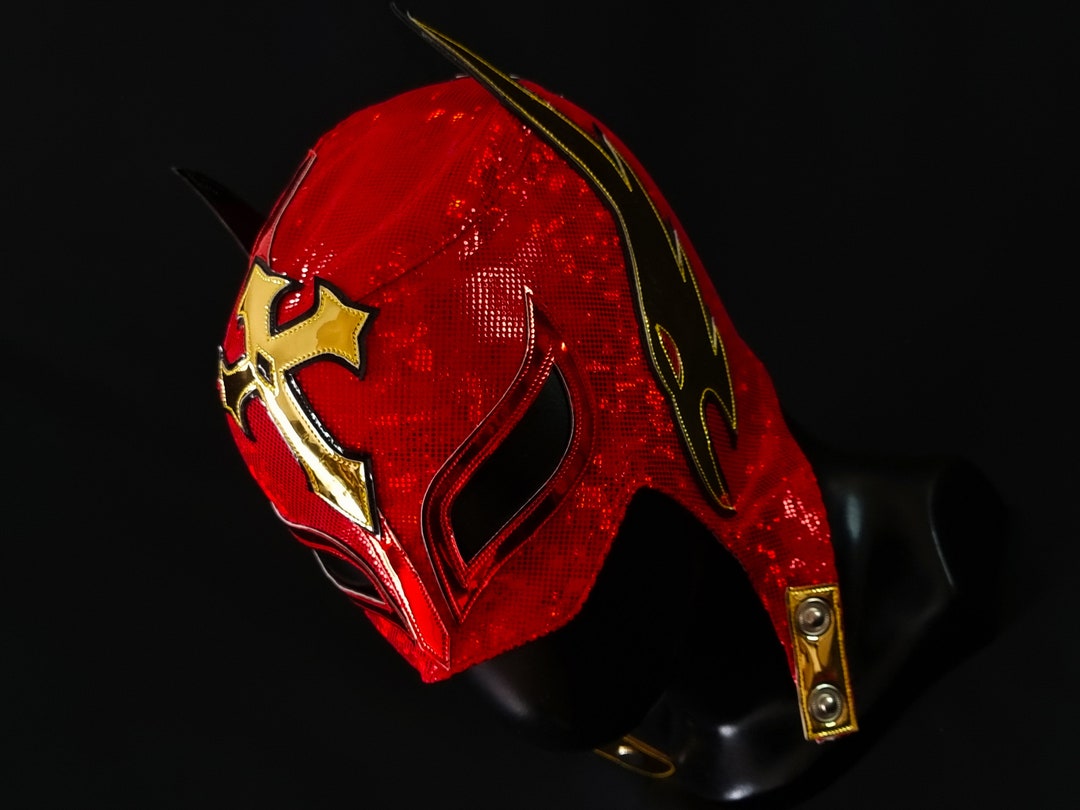 KING MASK Wrestling Mask Luchador Costume Wrestler Lucha Libre Mexican ...