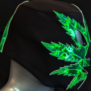 Weed Mask Wrestling Mask Luchador Costume Wrestler Lucha Libre Mexican ...