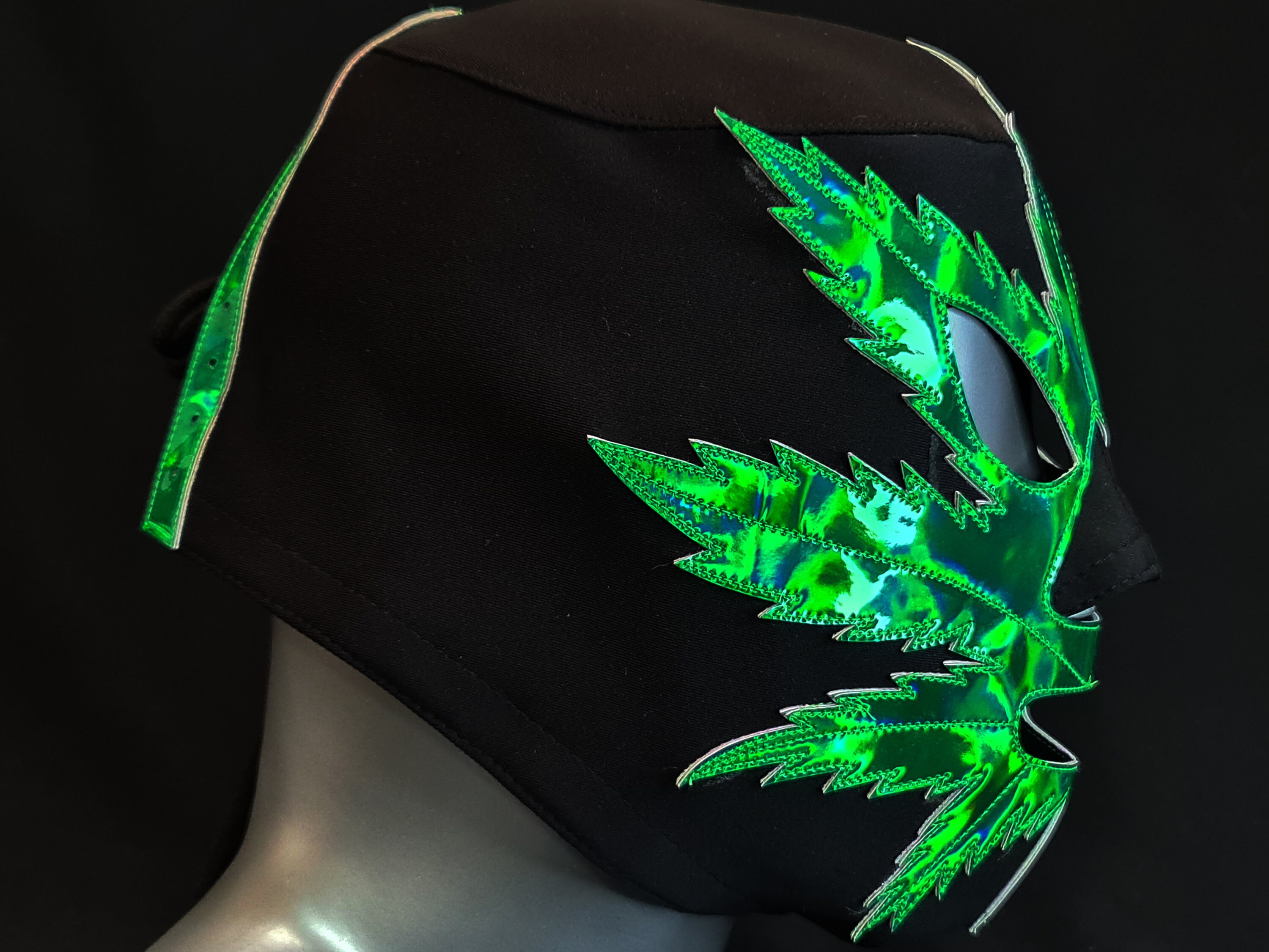 Weed Mask Wrestling Mask Luchador Costume Wrestler Lucha Libre | Etsy