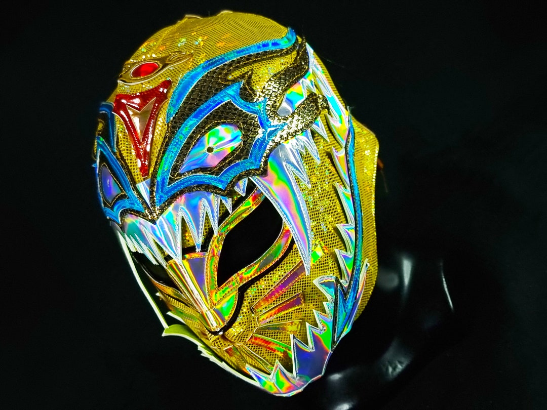 MISTICO MASK Wrestling Mask Luchador Costume Wrestler Lucha - Etsy