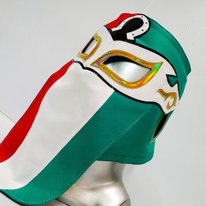 BANDIDO Wrestling Mask Luchador Costume Wrestler Lucha Libre Mexican ...