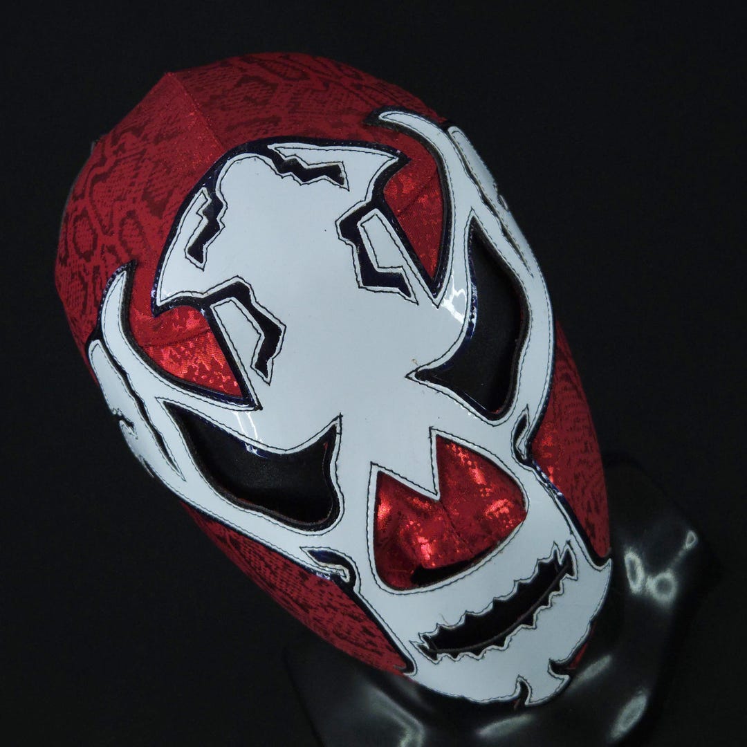 Hand Made TEMPLAR Mask Wrestling Mask Luchador Costume Wrestler Lucha ...