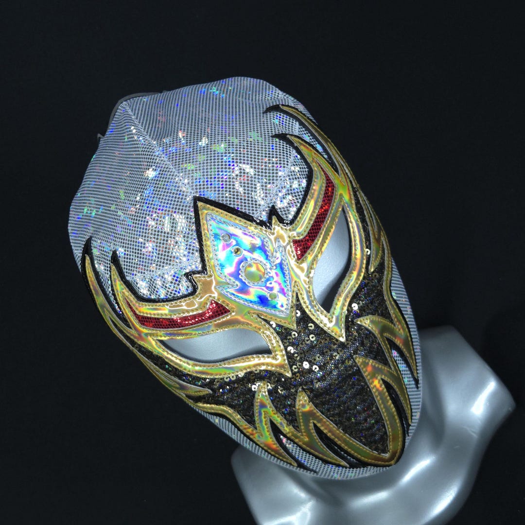 Ninja Hand Made MASK Wrestling Mask Luchador Costume Wrestler Lucha ...