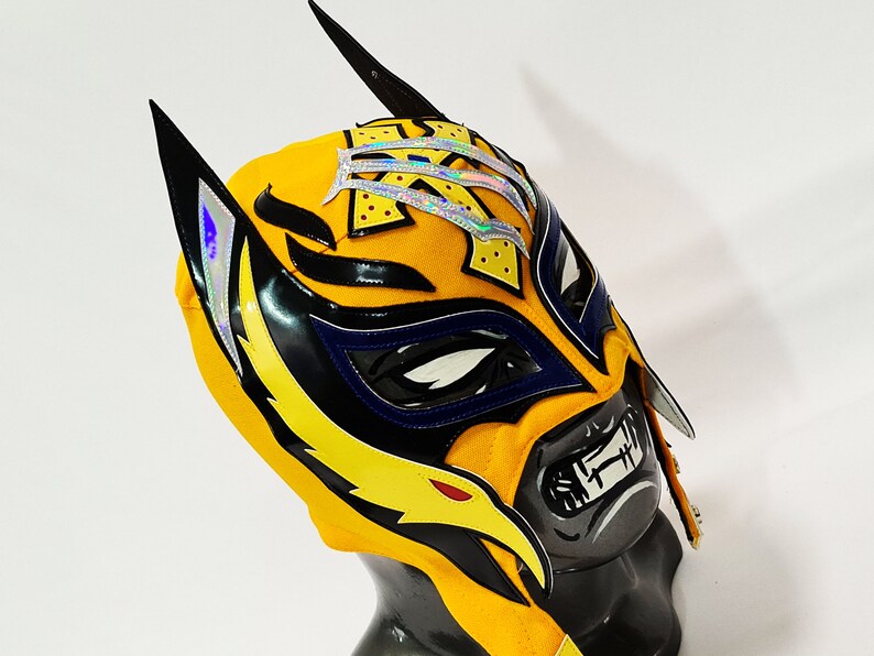 WOLVE Wrestling Mask Luchador Costume Wrestler Lucha Libre | Etsy