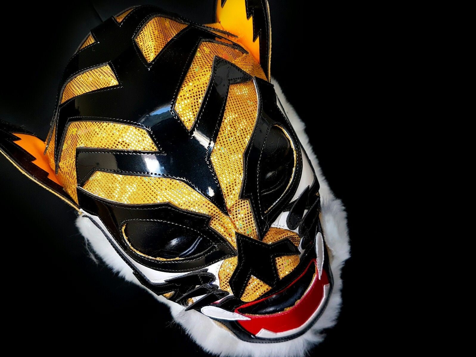 Tiger mask wrestling mask luchador costume wrestler lucha | Etsy