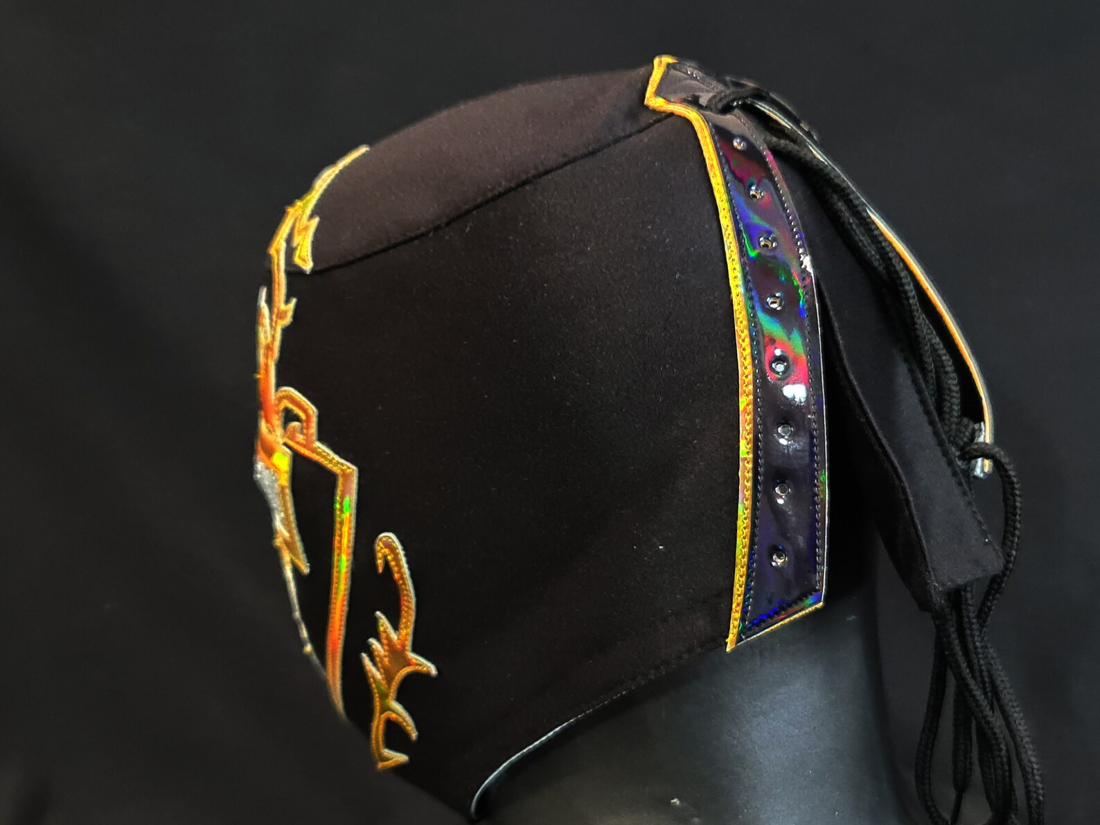 GLADIATOR RETRO Style Wrestling Mask Luchador Costume Wrestler Lucha ...