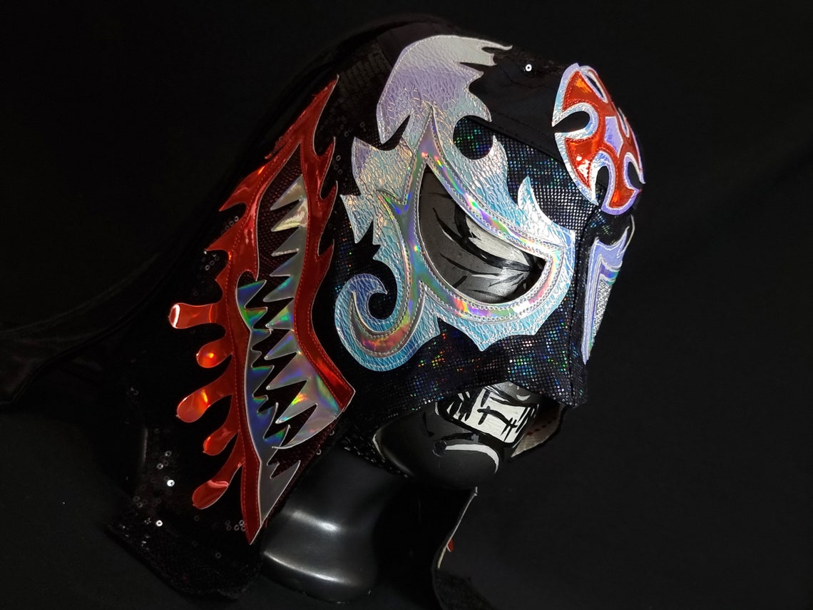 Pentagon Wrestling Mask Luchador Costume Wrestler Lucha Libre - Etsy