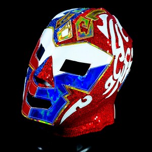 Hand Made AZTEK MASK Wrestling Mask Luchador Costume Wrestler Lucha ...