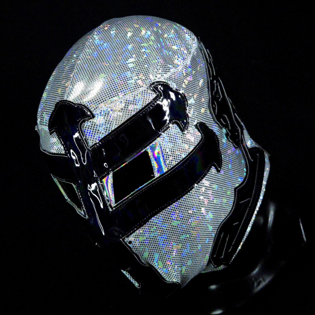 Hand Made TEMPLAR Mask Wrestling Mask Luchador Costume Wrestler Lucha ...