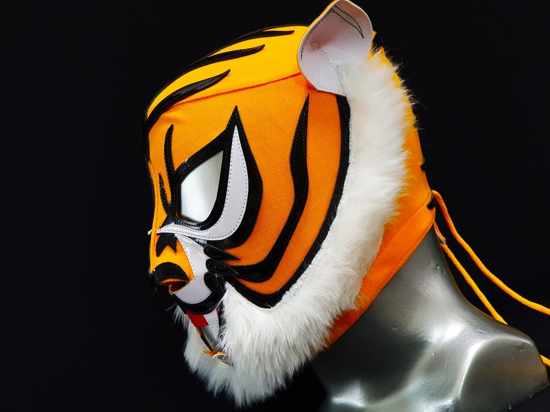 Tiger Mask Wrestling Mask Luchador Costume Wrestler Lucha - Etsy